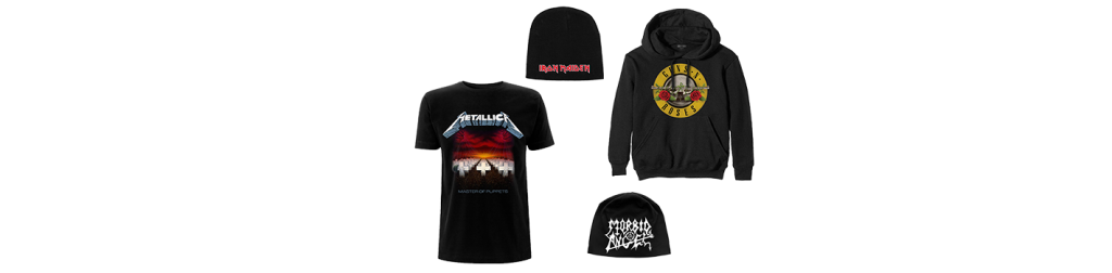 Metal Store — Merchandising de bandas de Rock y Metal