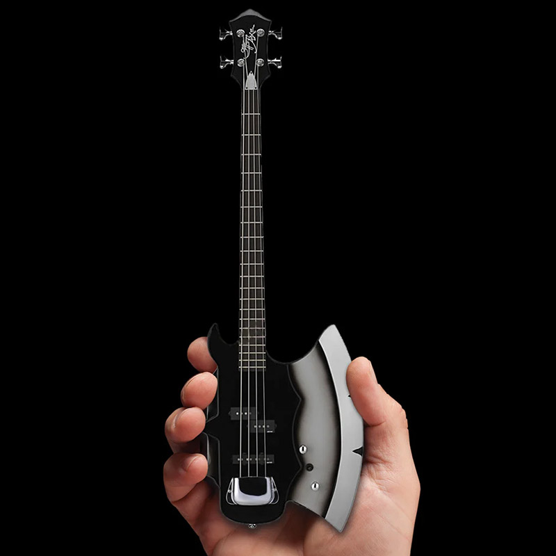 Officially Licensed KISS Gene Simmons Signature AXE Bass- Metal Store