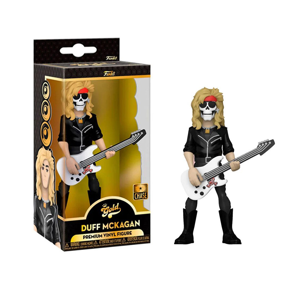 Funko Vinyl Gold 5": Guns N Roses — Duff McKagan with CHASE - Metal Store