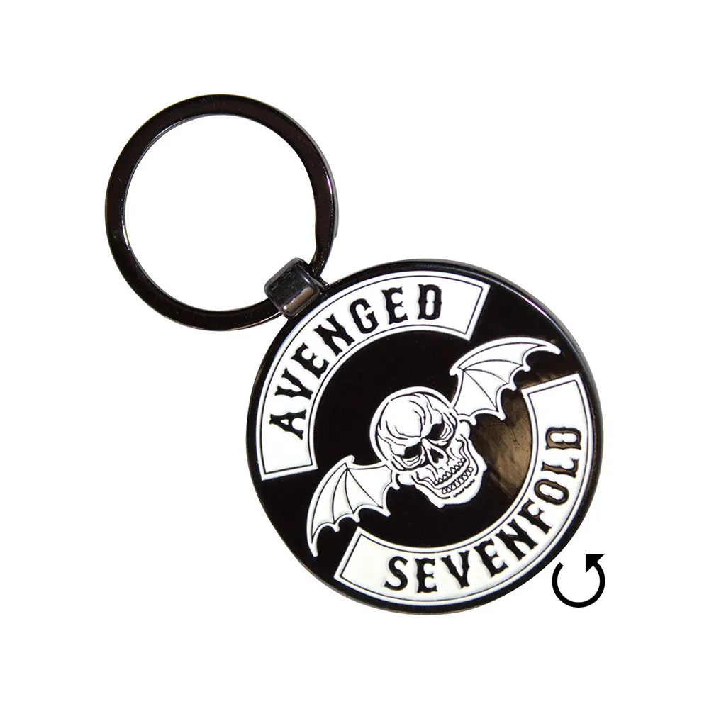 Llavero OFICIAL Avenged Sevenfold — Deathbat Crest - Metal Store